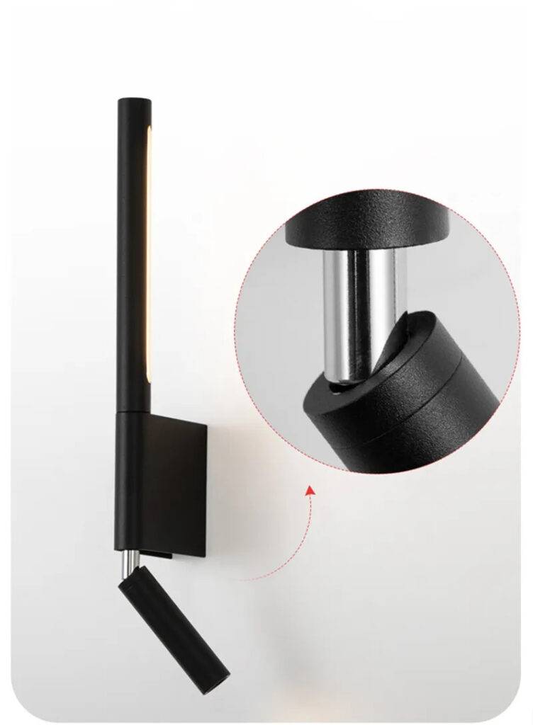Multi-Angle Adjustable Wall Sconce Reading Light - Lighting4Home