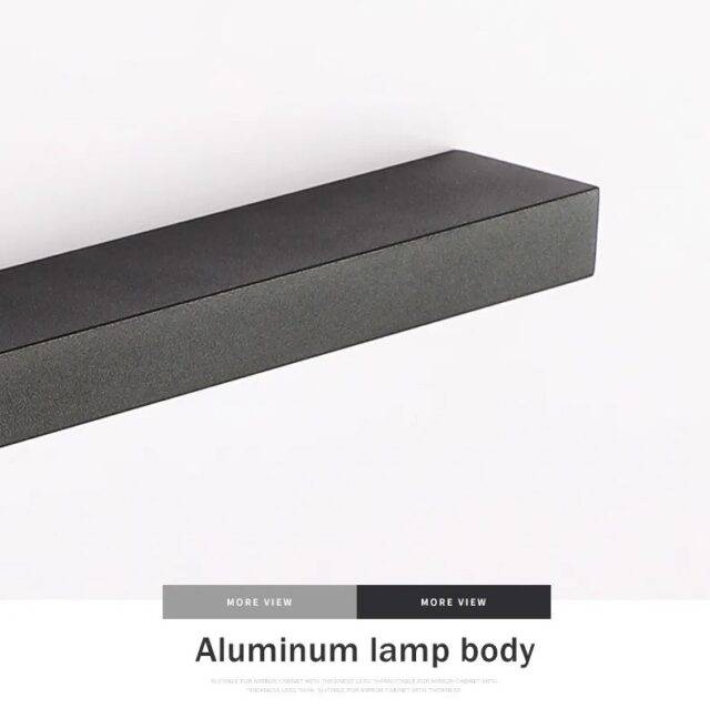 Wall Mounted Long Strip Mirror Light - Lighting4Home