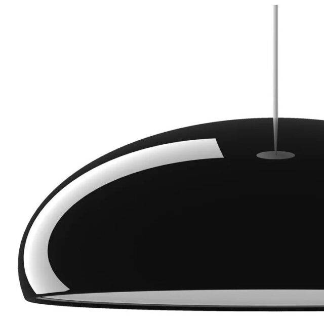 Wide Metal Hemisphere Pendant Light - Lighting4Home