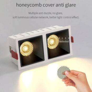 Recessed Square LED Ceiling Spotlights - Lighting4Home