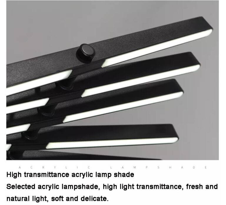 Modern Multi-LED Linear Lights Chandelier - Lighting4Home