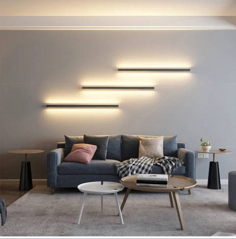 Slim Long Strip LED Wall Light - Lighting4Home