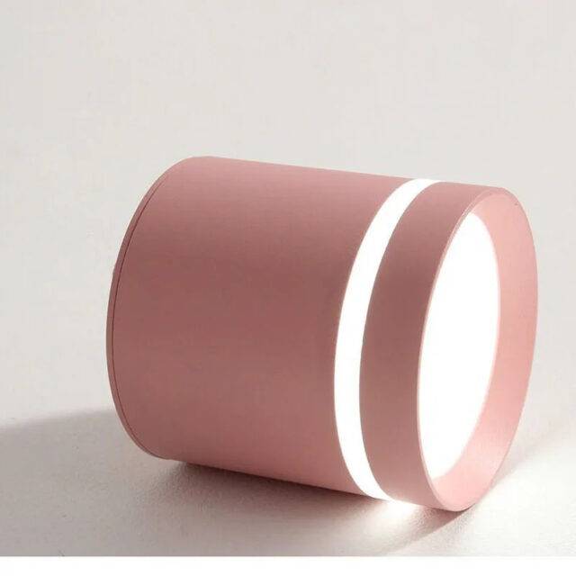 Surface-Mounted Colorful Cylindrical Downlights - Lighting4Home