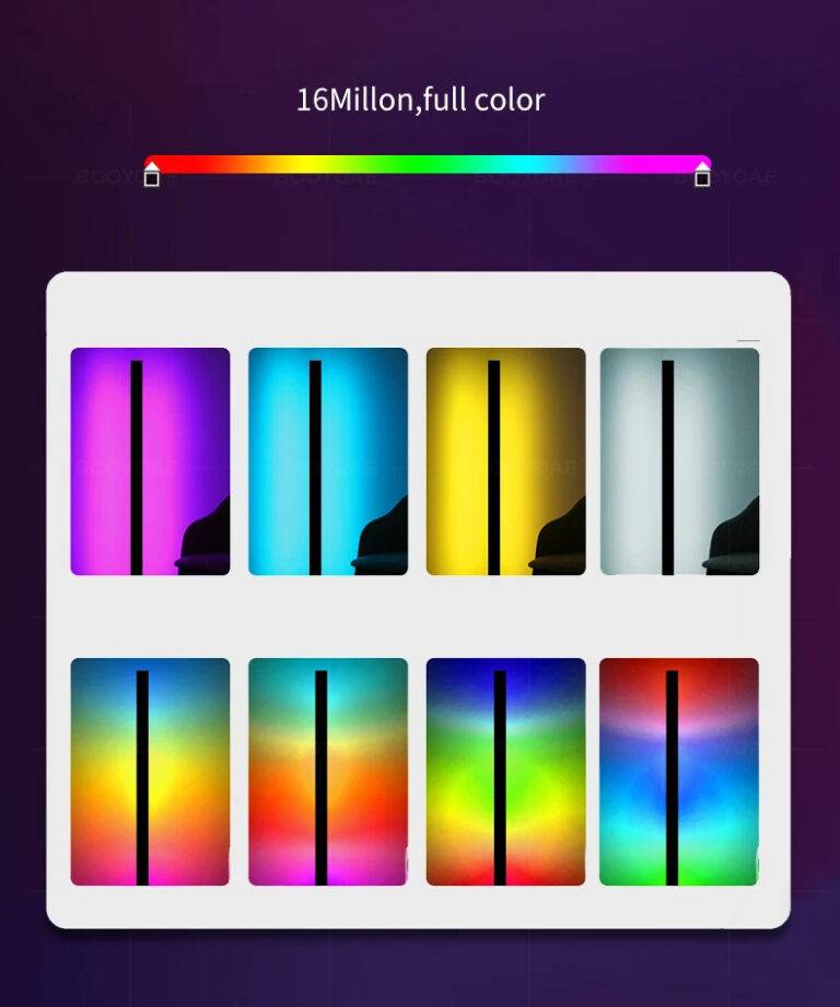 Long Strip Colorful Porch Wall Light - Lighting4Home