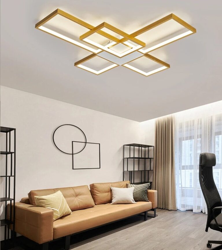 Multi Square Frames Ceiling Lights - Lighting4Home