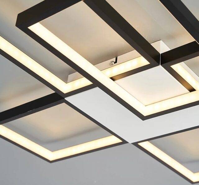 Multi Square Frames Ceiling Lights - Lighting4Home