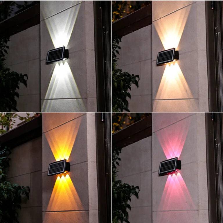 Solar Up and Down Wall Lights - Lighting4Home