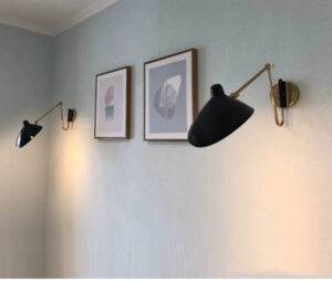 Adjustable Retro Long-Swing Arm Wall Lamp - Lighting4Home